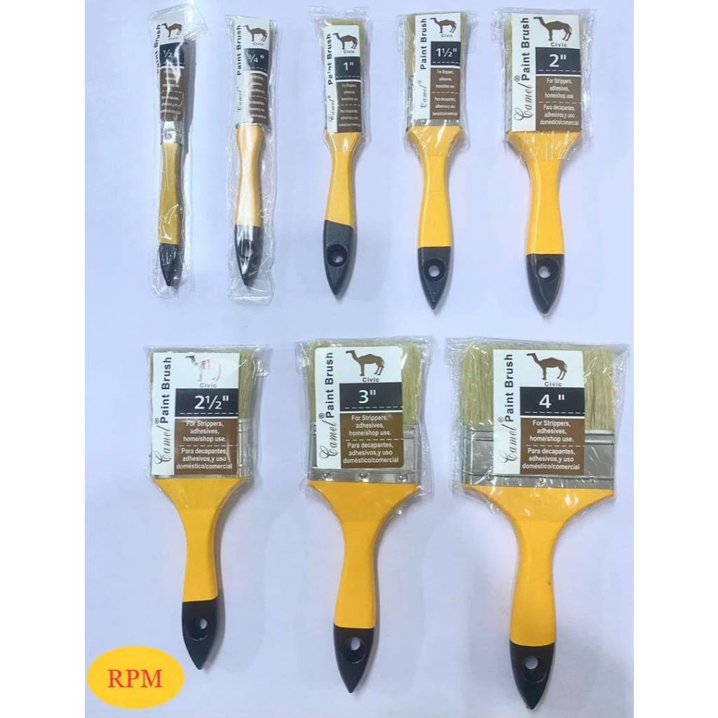 Camel Paint Brush ASSORTED SIZES | Shopee Philippines