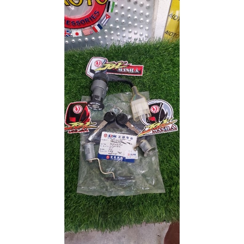SYM JET 100, ALPHA, EURO ORIG SYM KEY SET BRAND NEW | Shopee Philippines