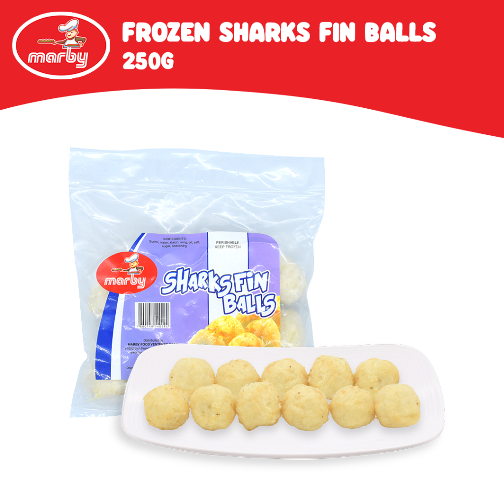 Marby Frozen: Sharks Fin Balls - 250 grams | Shopee Philippines