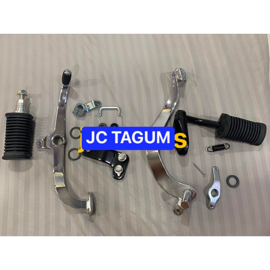 GENUINE SHIFTER & BRAKE PEDAL WITH FOOTREST COMPLETE SET FOR RAIDER 150 ...