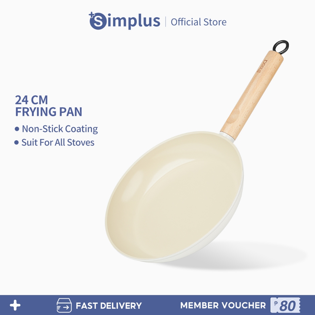 Simplus Frying Pan Non-Stick Cooking Pot Maifan Stone Gas Stove ...