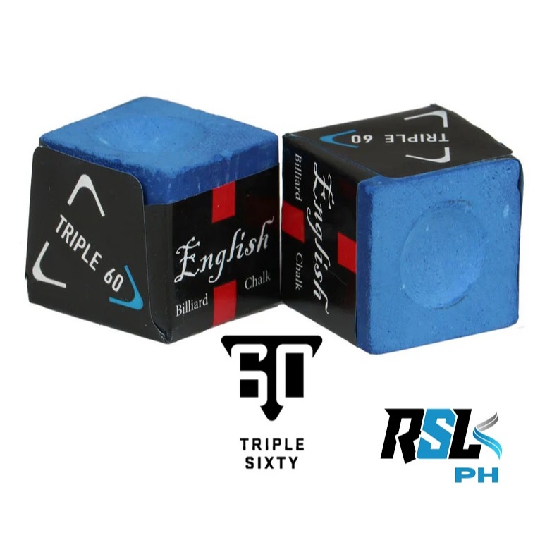 Triple 60 Billiard Chalk - Tisa ng Tako Made in the USA 1 piece ...