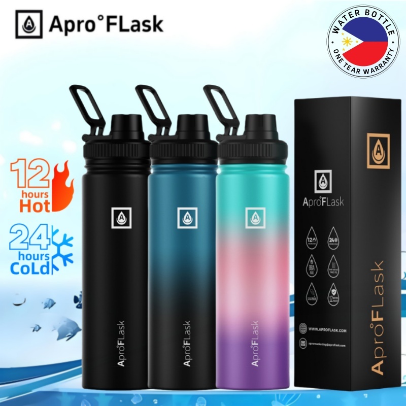 Apro°Flask 22oz Tumbler Hot and Cold Vacuum Insulated Water Bottle ...