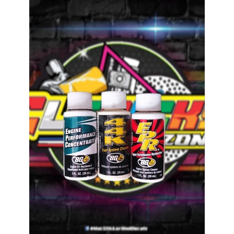 BG ENGINE PERFORMANCE CONCENTRATE, 4KK FUEL SYSTEM CLEANER, EPR ENGINE ...