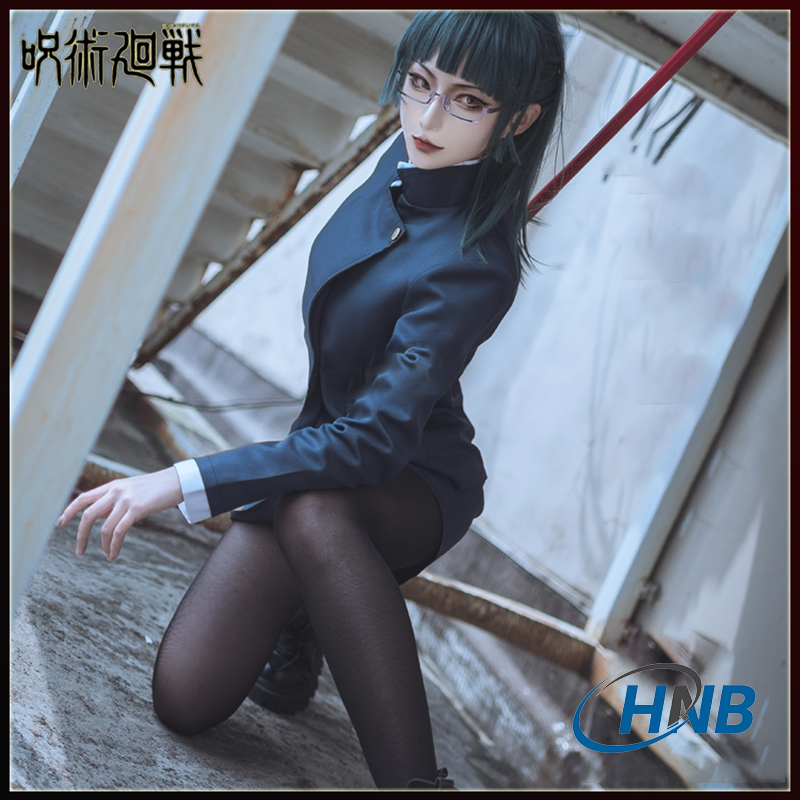 Jujutsu Kaisen Anime Zenin Maki Cosplay Costumes Halloween Costume ...