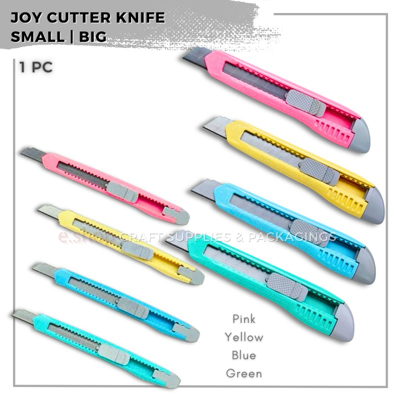 JOY Cutter Knife Small | Big | Shopee Philippines