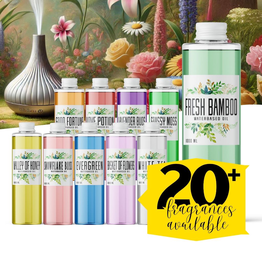 Water-Based Essential Oil | Premium Humidifier & Air Freshener Scent ...