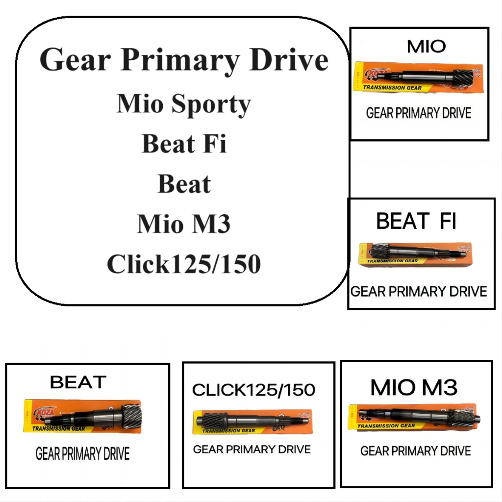 Gear Primary Drive - Mio i 125/Mio Soul i 125/Mio Sporty/Beat/Click ...