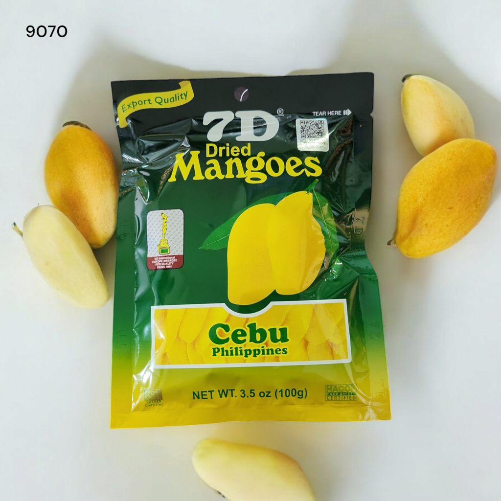 7D Dried Mangoes 100g 200g Philippine Souvenir | Shopee Philippines