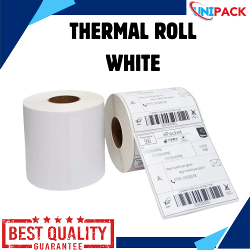 shopee waybill sticker/ WHITE ROLL 100mmx150mm A6 SIZE roll 500 PCS ...