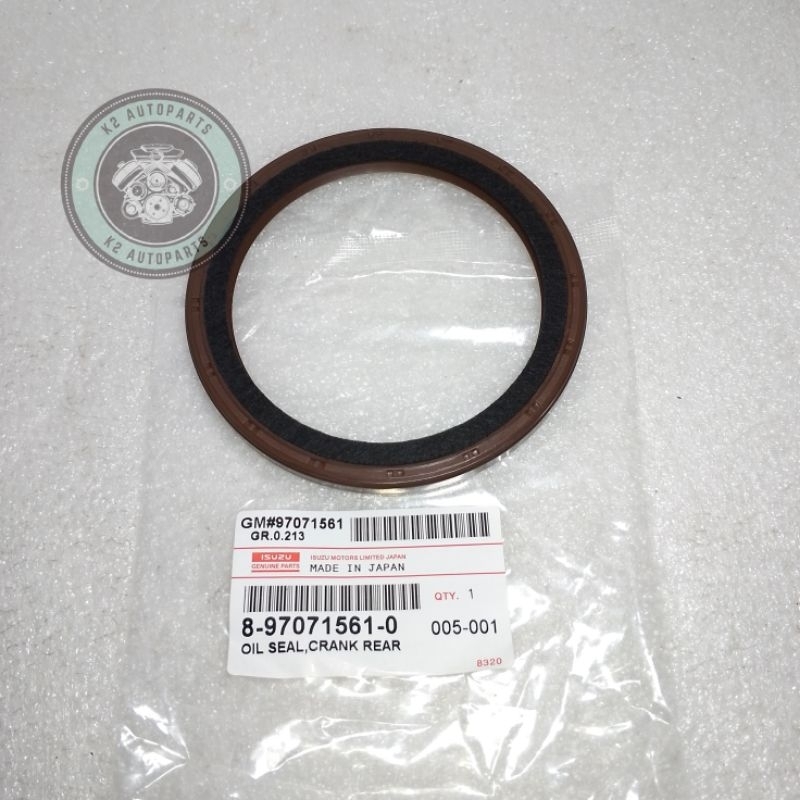 (8-97071561-0) Oil Seal Crank Rear for Isuzu TFR DMAX/ 4JA1, 4JB1, 4JH1 ...