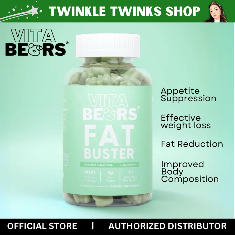 Vitabears Fat Buster Chewable Gummies | Shopee Philippines
