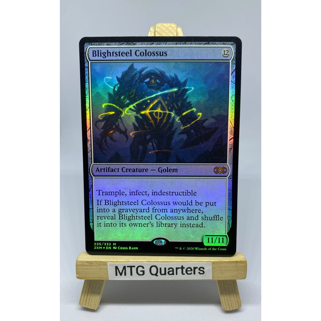 MTG Proxy Card - Blightsteel Colossus (Foil) | Double Masters (2XM ...