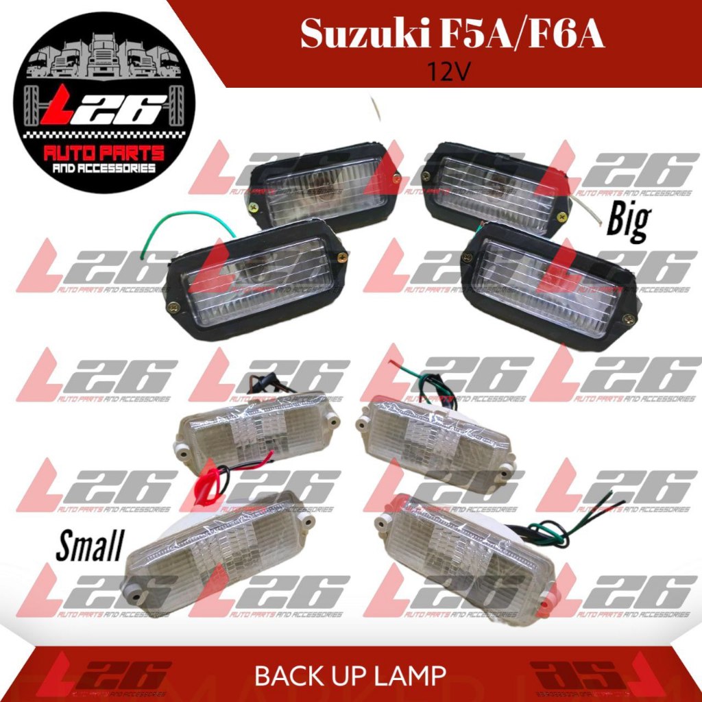 SUZUKI MULTICAB F5A/F6A BACK-UP LAMP REVERSE PLATE LIGHT YT-146B/YT ...