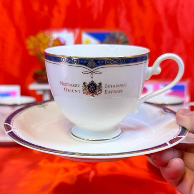 NOSTALGIE ISTANBUL ORIENT EXPRESS cup and saucer | Shopee Philippines