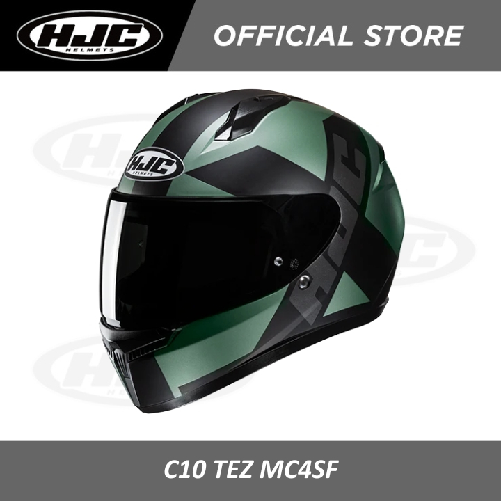 HJC Helmets C10 Tez MC4SF | Shopee Philippines