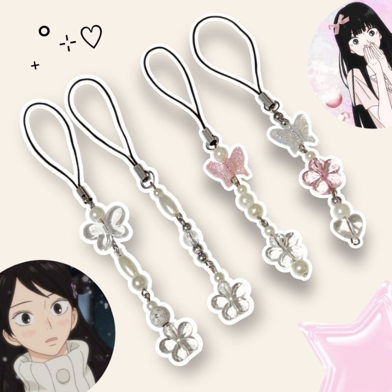 Kimi No Todoke Sawako Inspired Phone Charm, Keychain, Bag Charm ...
