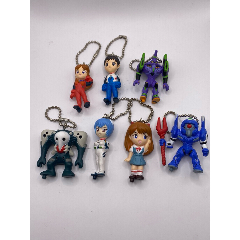 Evangelion Figure Keychain Set | Shopee Philippines