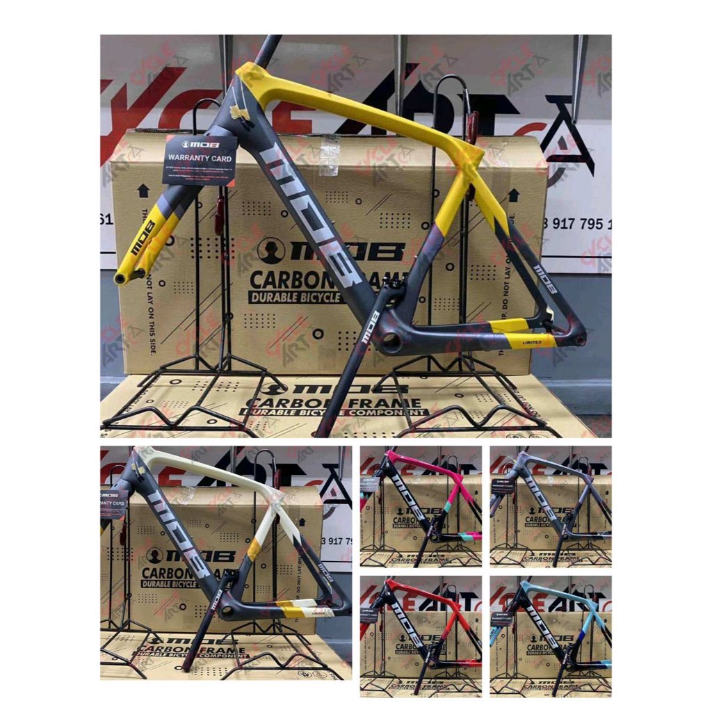 [Cycle Art] FRAME MOB PRO RC8 47CM (frame size) | Shopee Philippines