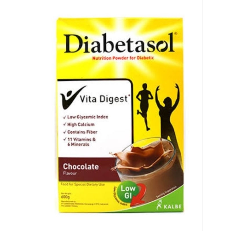 Diabetasol nutritional powder drink for diabetic 600g/360g/180g | Shopee Philippines