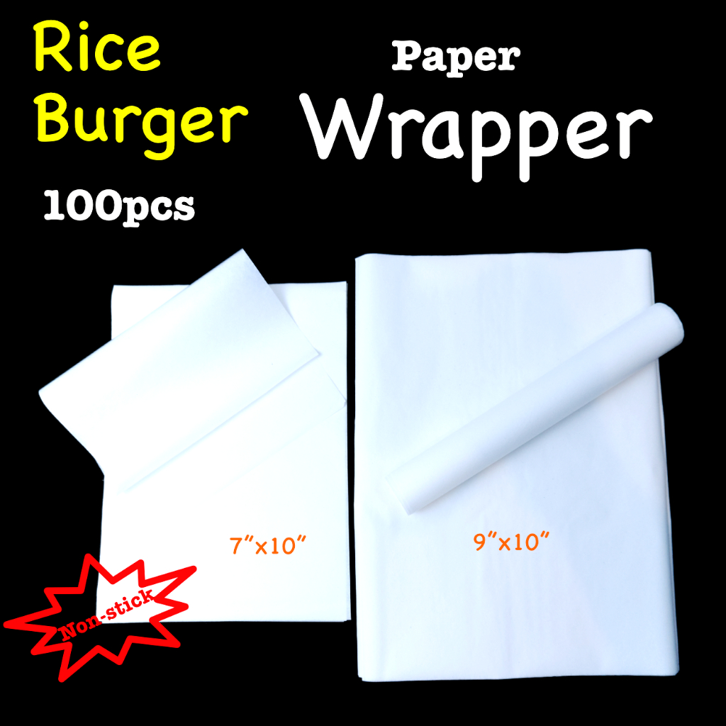 Greaseproof Rice Wrapper 100 sheets | Shopee Philippines