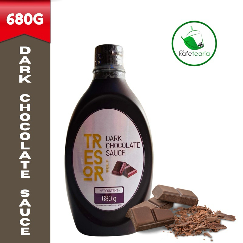 LE TRESOR DARK CHOCOLATE SAUCE 680G | Shopee Philippines
