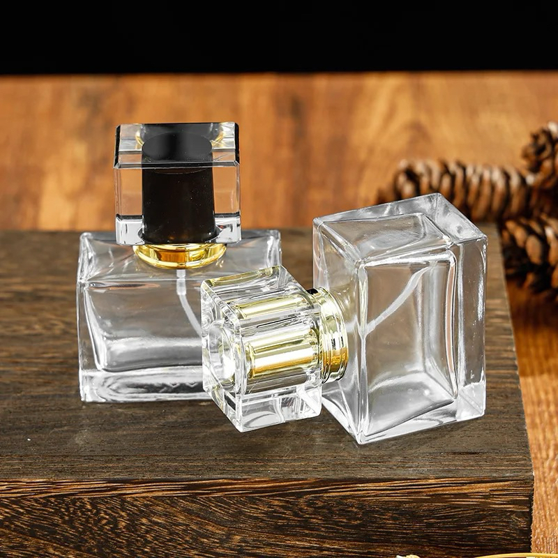 30ML,50ML UNIQUE EMPTY RECTANGLE SHAPE WITH ACRYLIC LID | Shopee ...