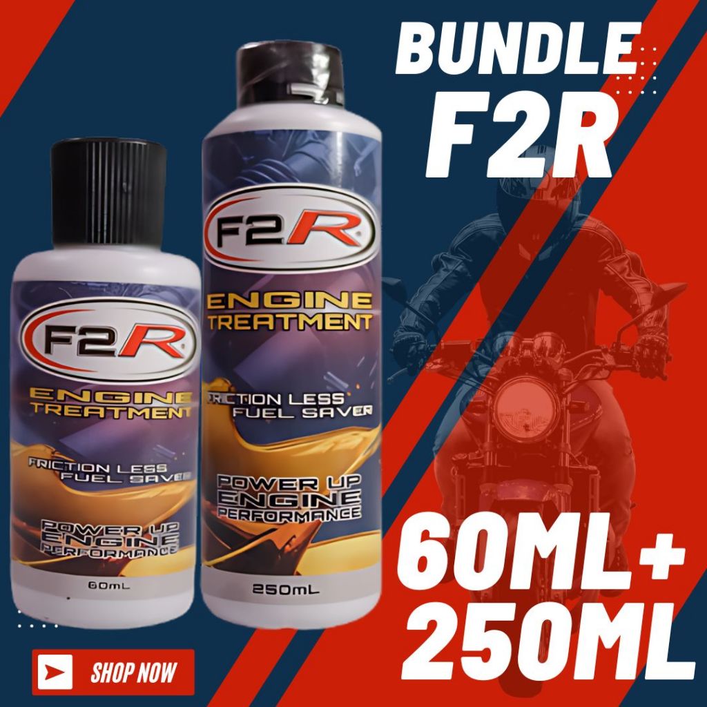 RCC - F2R ENGINE OIL TREATMENT (2 Bottles 60ml & 250mL) for Gasoline ...