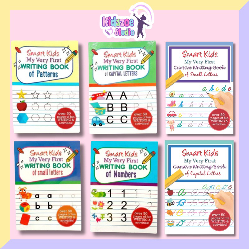 Smart Kids Tracing and Cursive Writing workbook hand writing practice ...