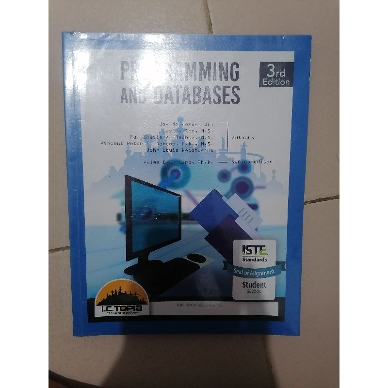 Programming and Databases 3rd Edition | Shopee Philippines