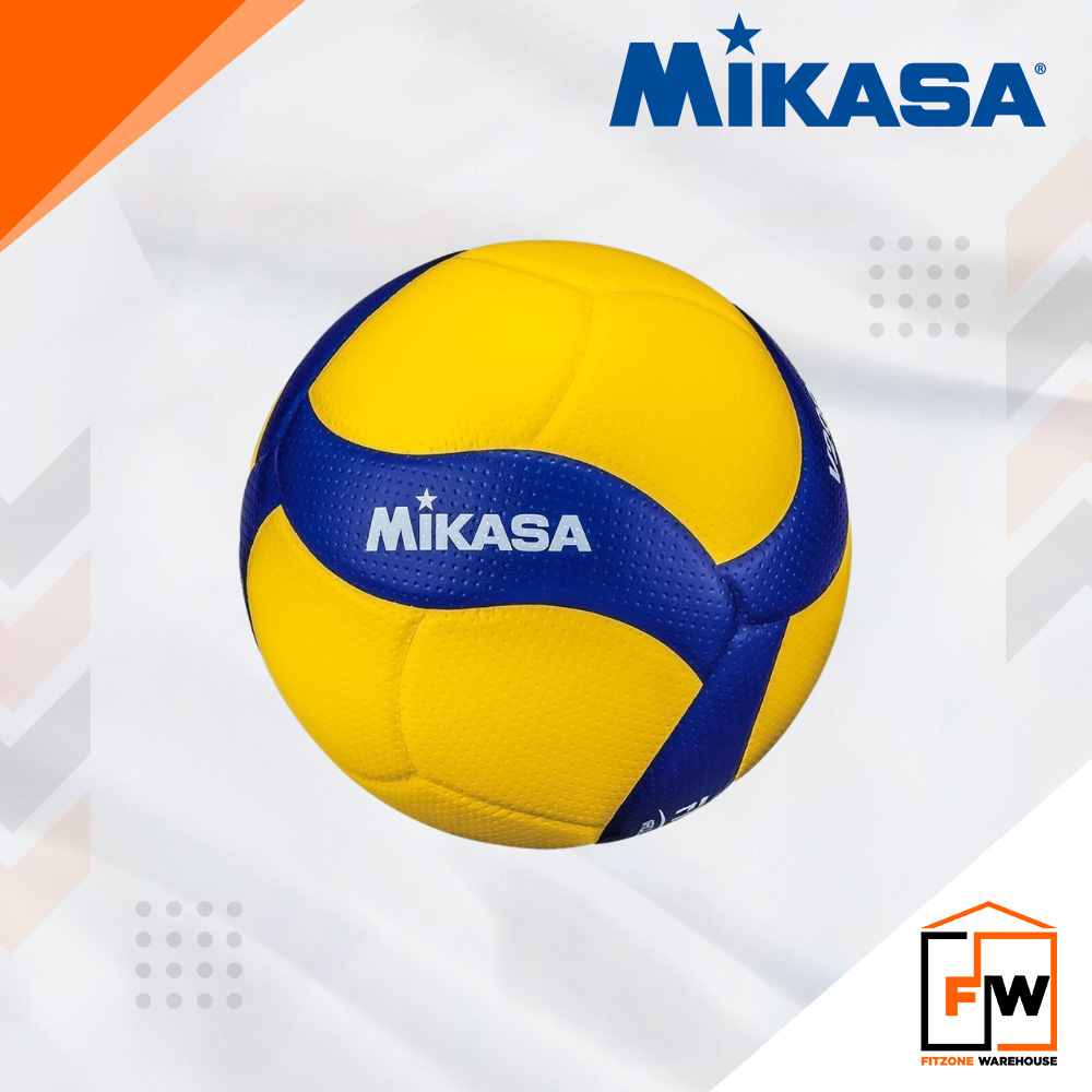 Mikasa V200W VW Series Volleyball Double Dimpled 18 Panel Size 5 ...