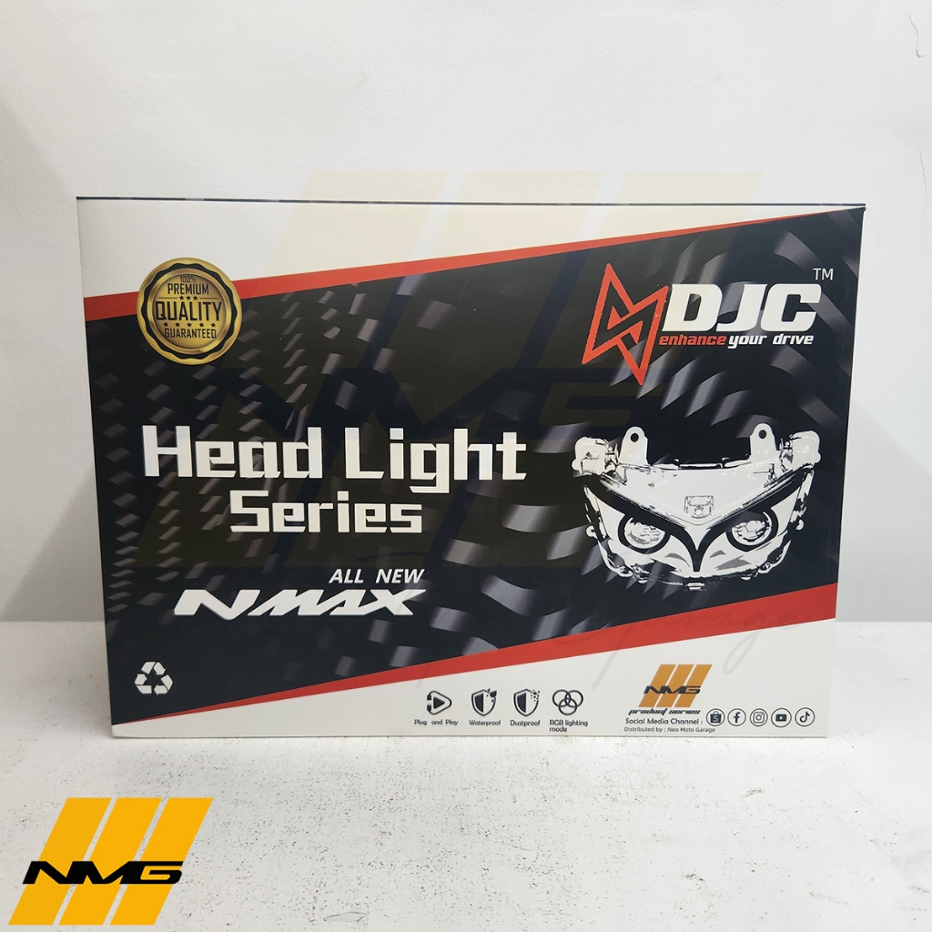 DJC Yamaha Nmax V2 Integrated Headlight Assembly | Shopee Philippines