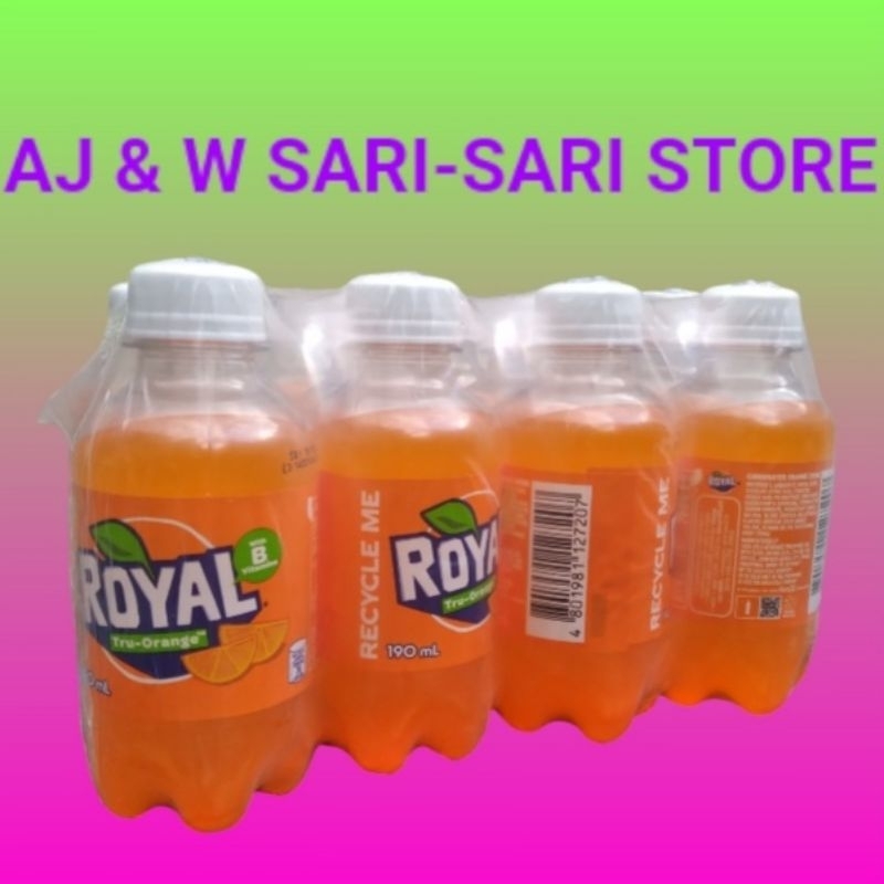 Royal Swakto 190ml 1 Pack 12 Plastic Bottle | Shopee Philippines