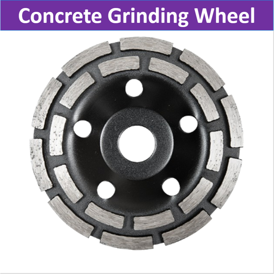 Eye Tools Concrete Grinding Wheel Grinding Diamond Cup Double Row ...