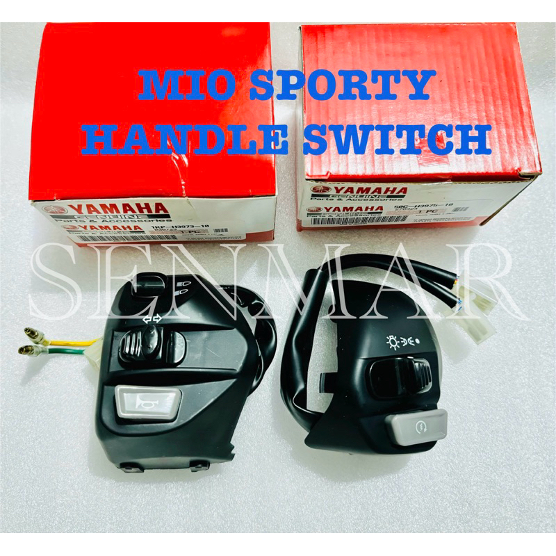 MIO SPORTY HANDLE SWITCH GENUINE STOCK YAMAHA | Shopee Philippines