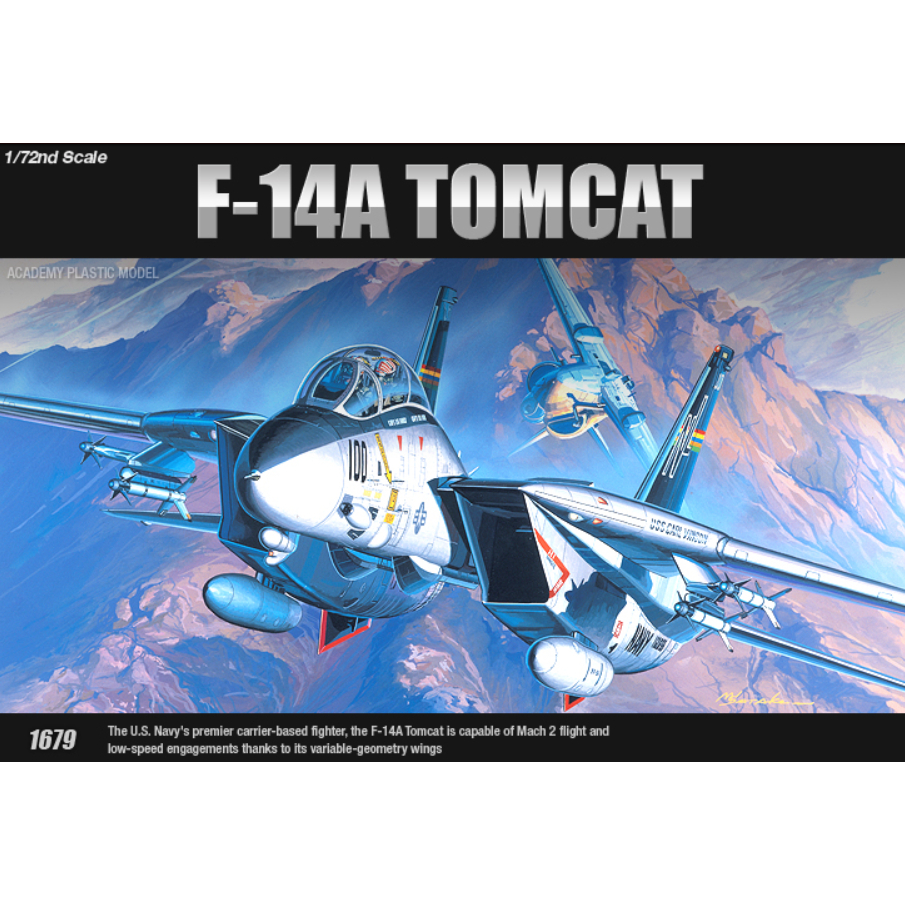 Academy #12471 1/72 USN F-14A | Shopee Philippines