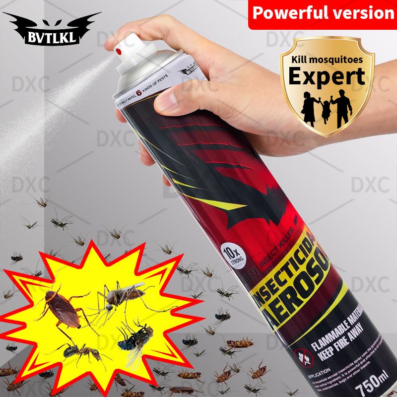 KJ insects killer spray 750 ML effective cockroack killer | Shopee ...