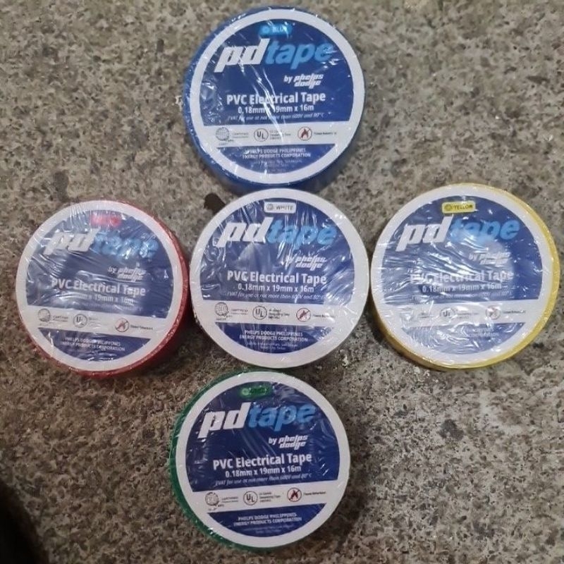 (PER PIECE) PD Electrical Tape 100% Authentic/ Original/ Genuine 16m ...