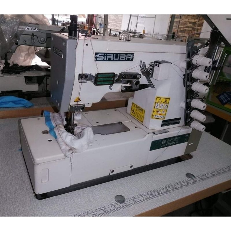 PIPING / HEMMING / SAMBONG COVERSTICH (HEAD+BODY) panlaylayan ng tshirt ...