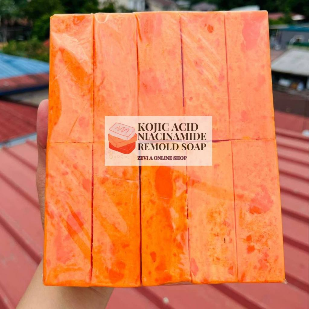 KOJIC ACID 10PCS/1KILO NIACINAMIDE SOAP REBAR | Shopee Philippines