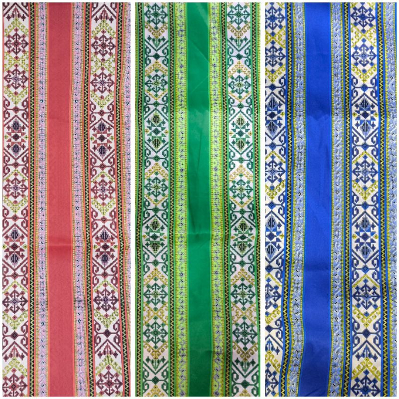 GEENA PRINTED • ITNIK • 60 WIDTH • SILK • PONGEE • SOLD PER YARD • TELA ...