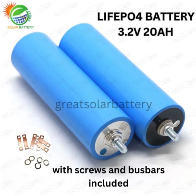 EVE 20AH 3.2V Lifepo4 Rechargeable Cylindrical Energy Storage Battery ...