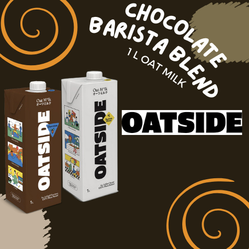 OATSIDE Barista Blend & Chocolate Oatmilk - 1L X 12 | Rich Flavor ...