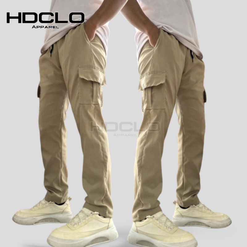 Cargo Pants | 4 Pockets | Semi Baston | Woven Fabric | Shopee Philippines