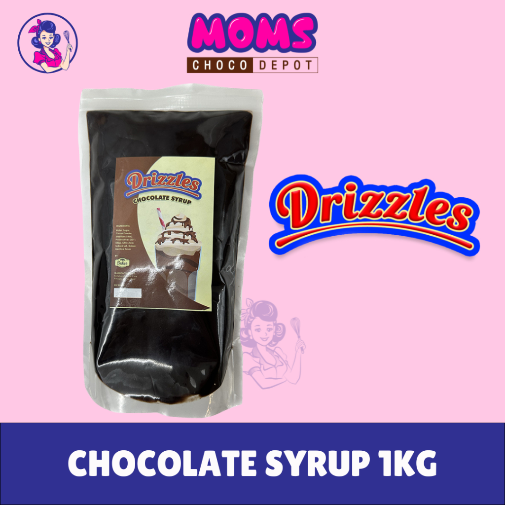 DRIZZLES Chocolate Syrup 1KG | Shopee Philippines