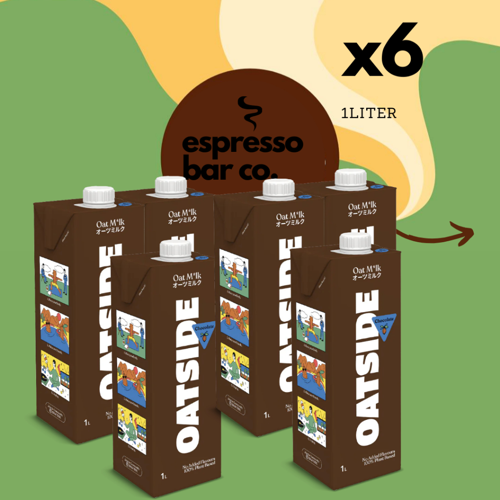 Oatside Chocolate Oat Milk (1L x 6 and 200 ml Pocket Packs x 24 ...