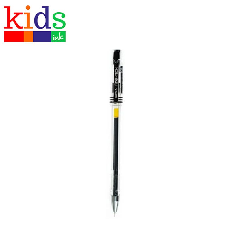 DONG-A FINE TECH 34 BALLPOINT PEN, BLACK 0.4MM - KIDS INK | Shopee ...