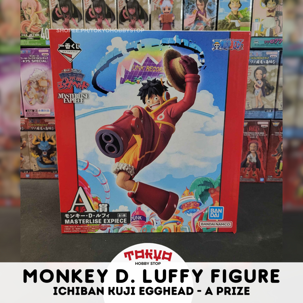 One Piece Figure Ichiban Kuji Future Island Egghead - Monkey D. Luffy ...