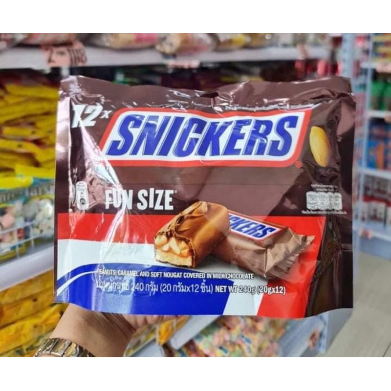 SNICKERS CHOCOLATE FUNSIZE | Shopee Philippines