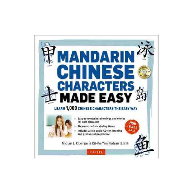 Mandarin Chinese Characters Made Easy published by Tuttle | Shopee ...